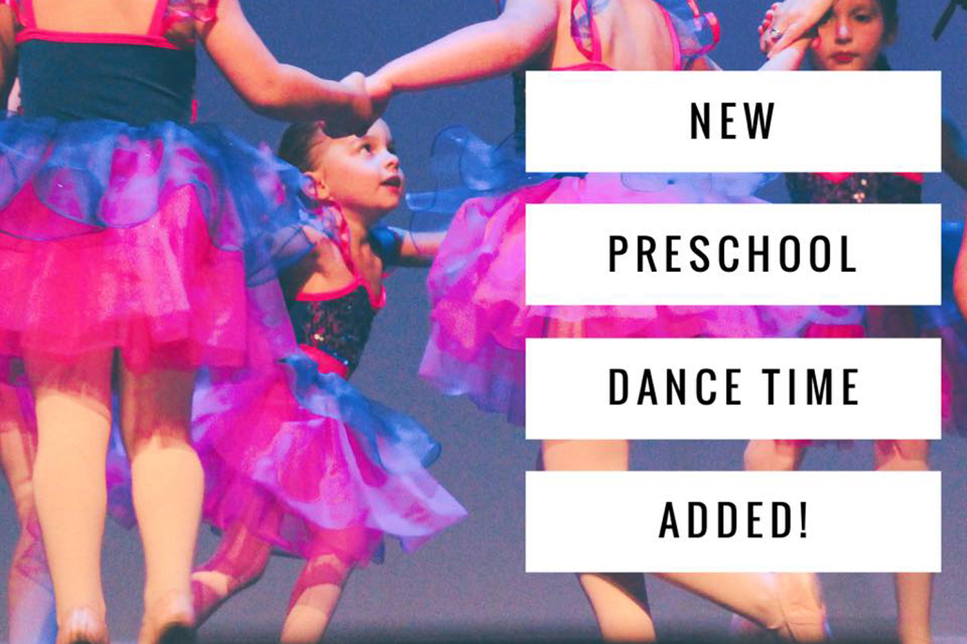 New Preschool Dance Time Added - Eloquence Dance Centre